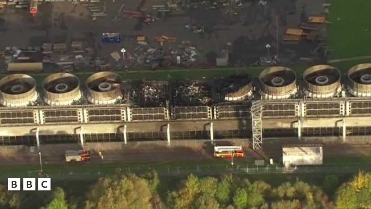 Investigations into what caused power station fire - BBC Newsround