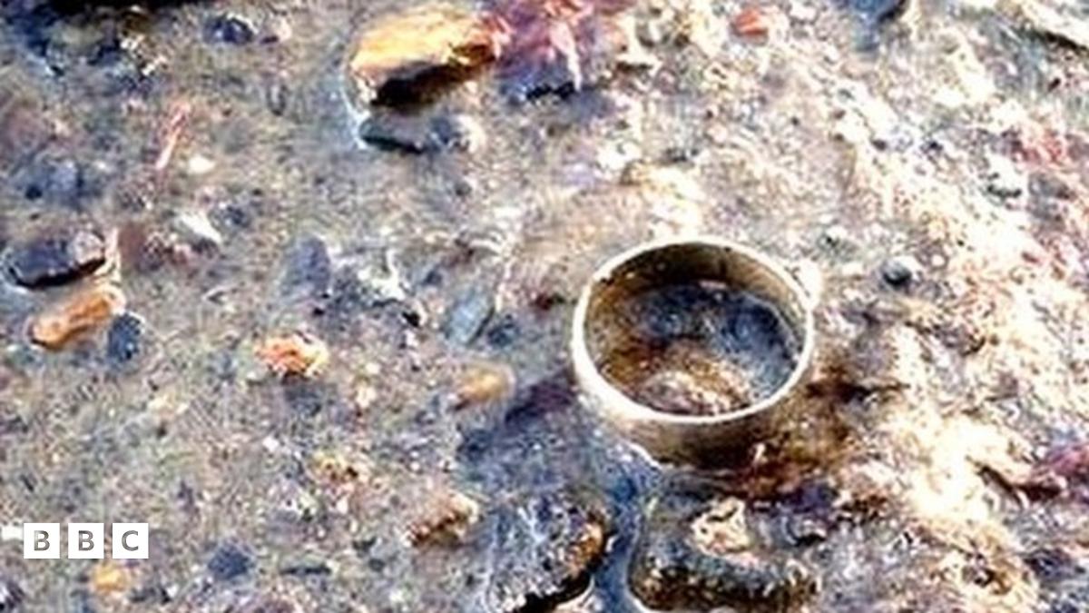 Long lost wedding ring found in Weymouth Harbour - BBC Newsround