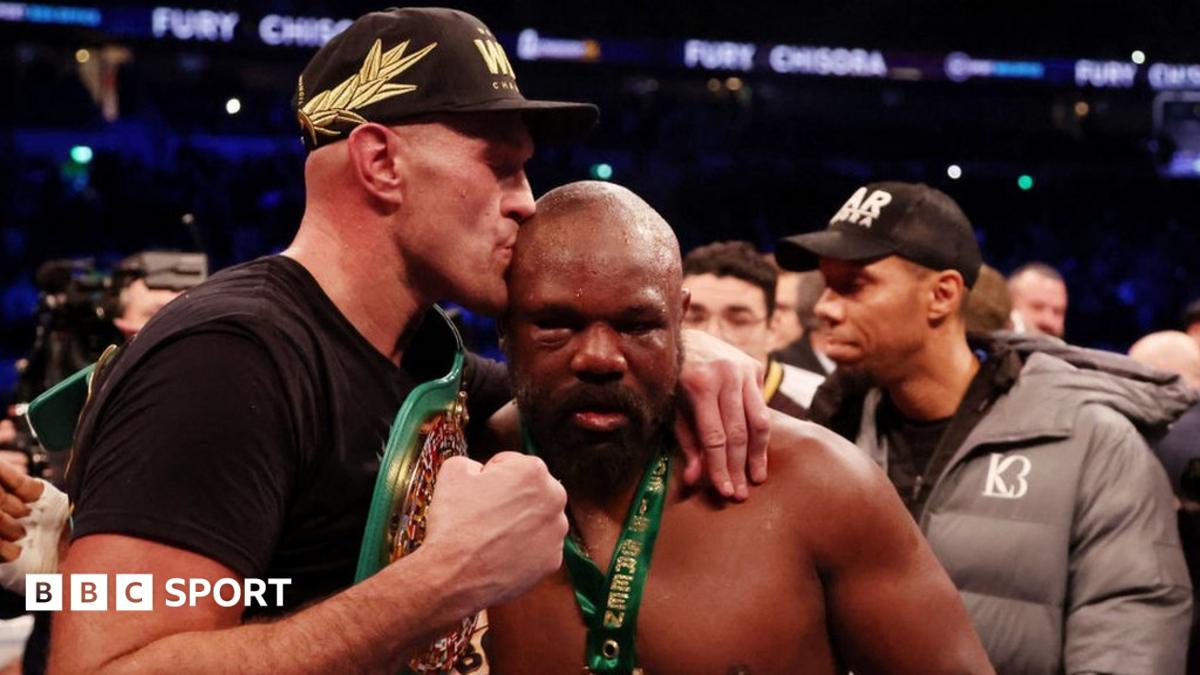 Tyson Fury v Derek Chisora III: Follow reaction as Gypsy King retains ...