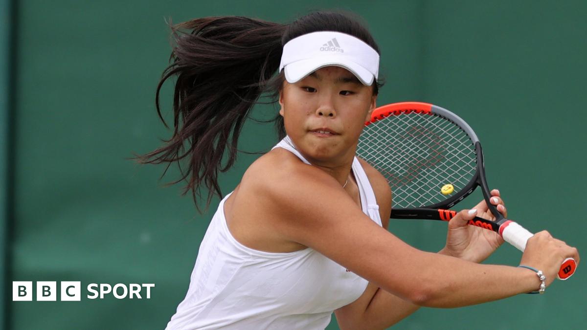 Wimbledon: Mimi Xu, 14, could become youngest female to qualify for ...
