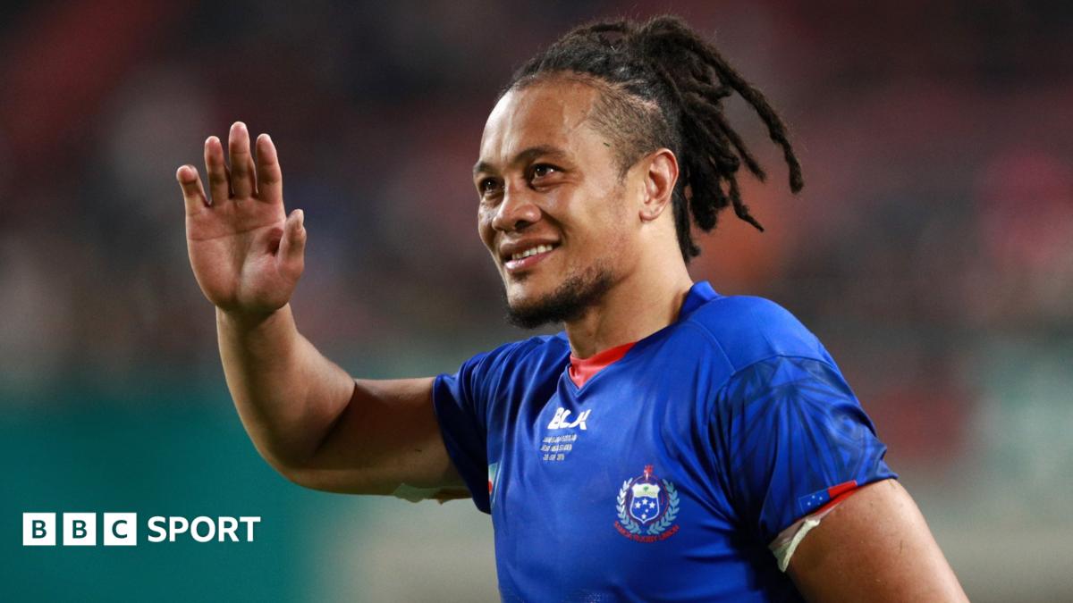 TJ Ioane: Glasgow Warriors take Samoa flanker on loan from London Irish ...