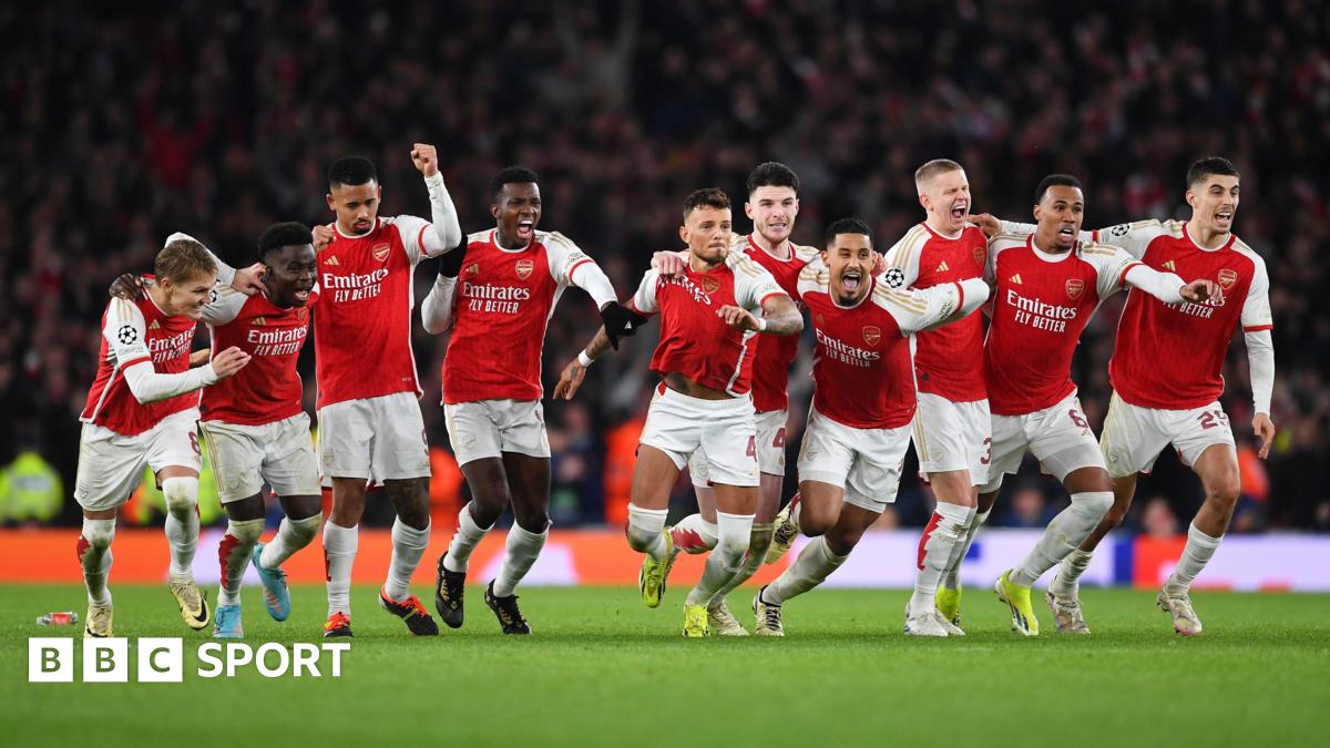 Arsenal 1-0 Porto (Agg 1-1; Gunners progress 4-2 on penalties): Key stats - BBC Sport