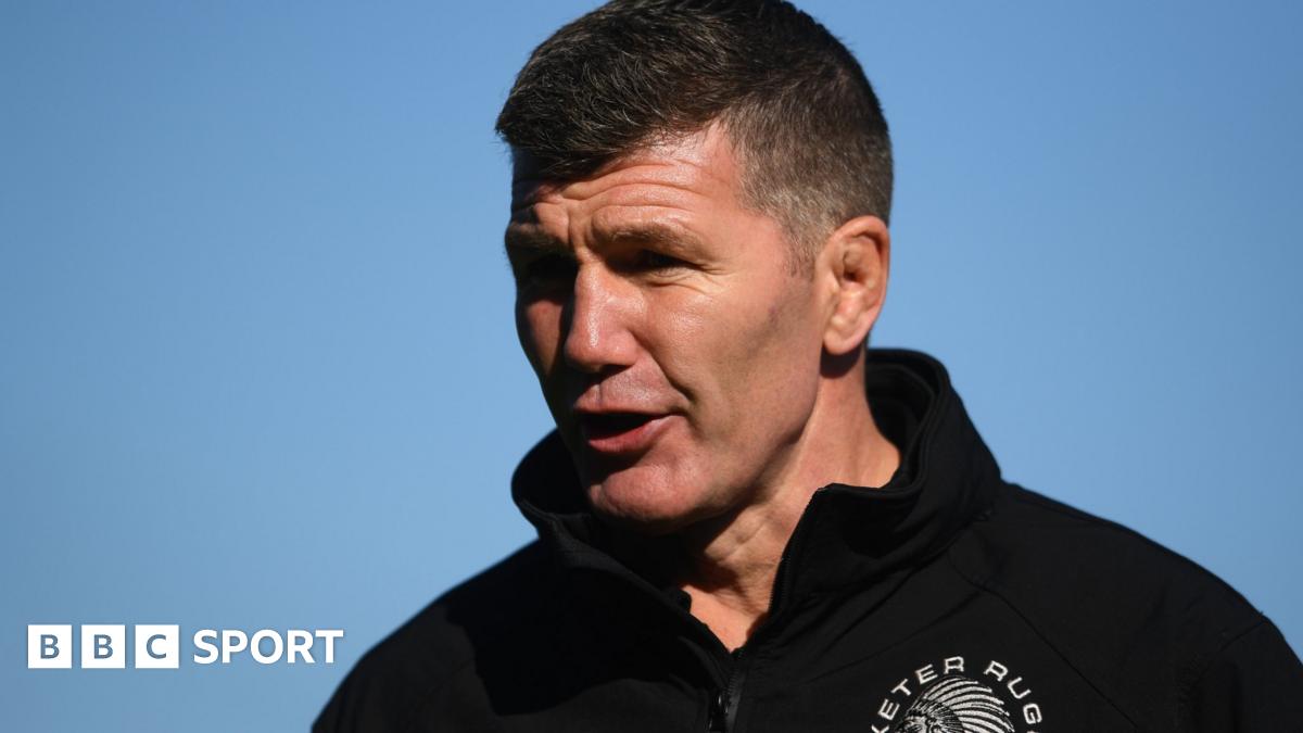 Rob Baxter: Exeter boss wants Premiership winning mentality after ...