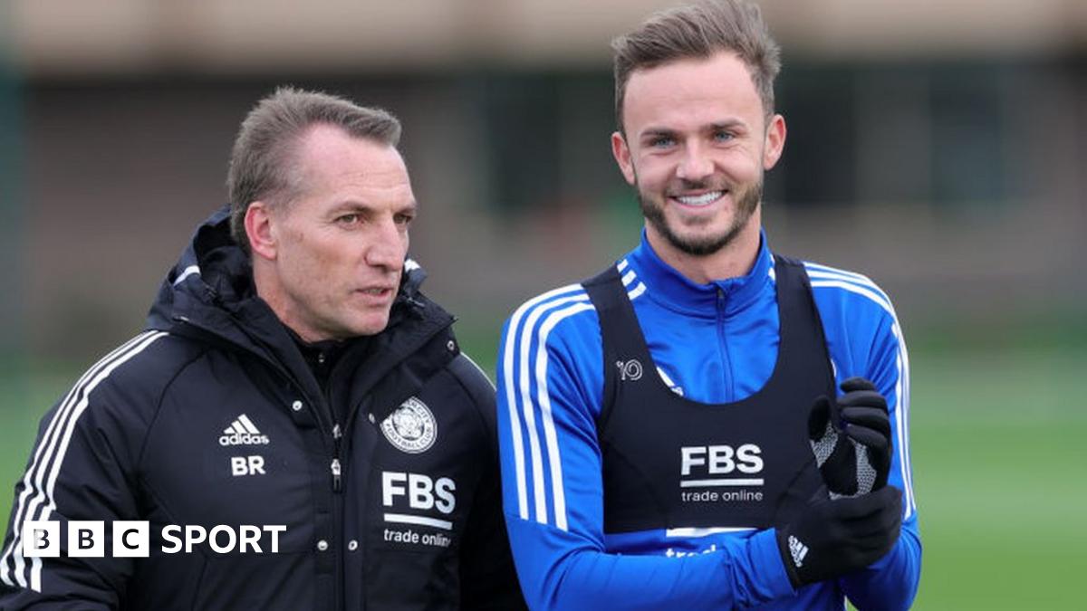 James Maddison: Brendan Rodgers 'won't beg' Leicester midfielder to ...