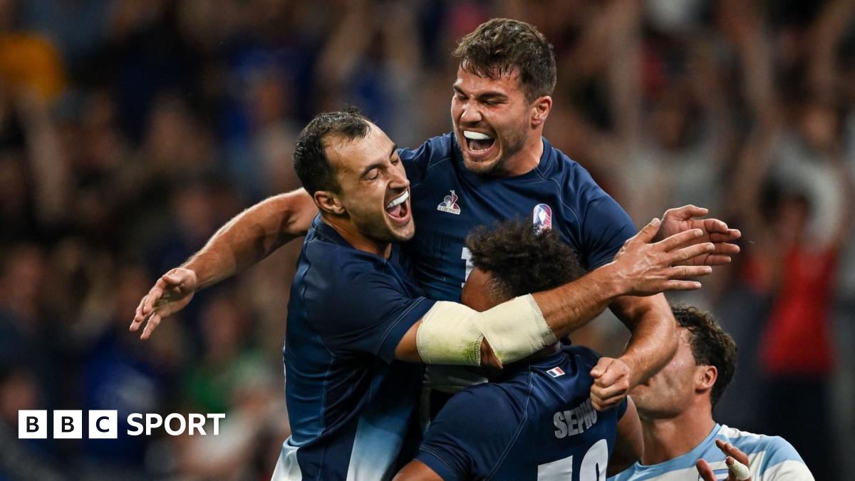 Olympics rugby sevens: France beat Argentina after Antoine Dupont ...