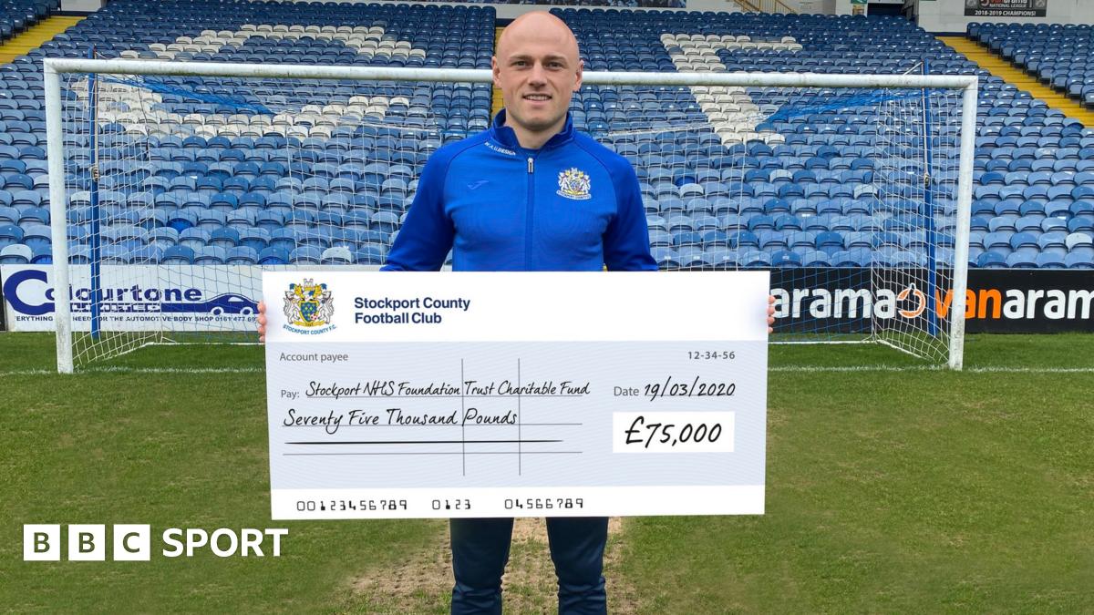 Coronavirus: Stockport County owner Mark Stott gives NHS trust £75,000 ...