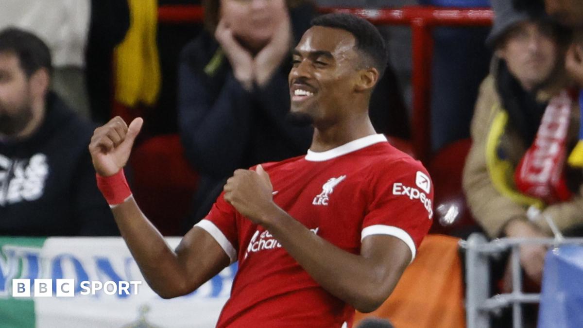 Liverpool 2-0 Union Saint-Gilloise: Ryan Gravenberch scores first goal ...