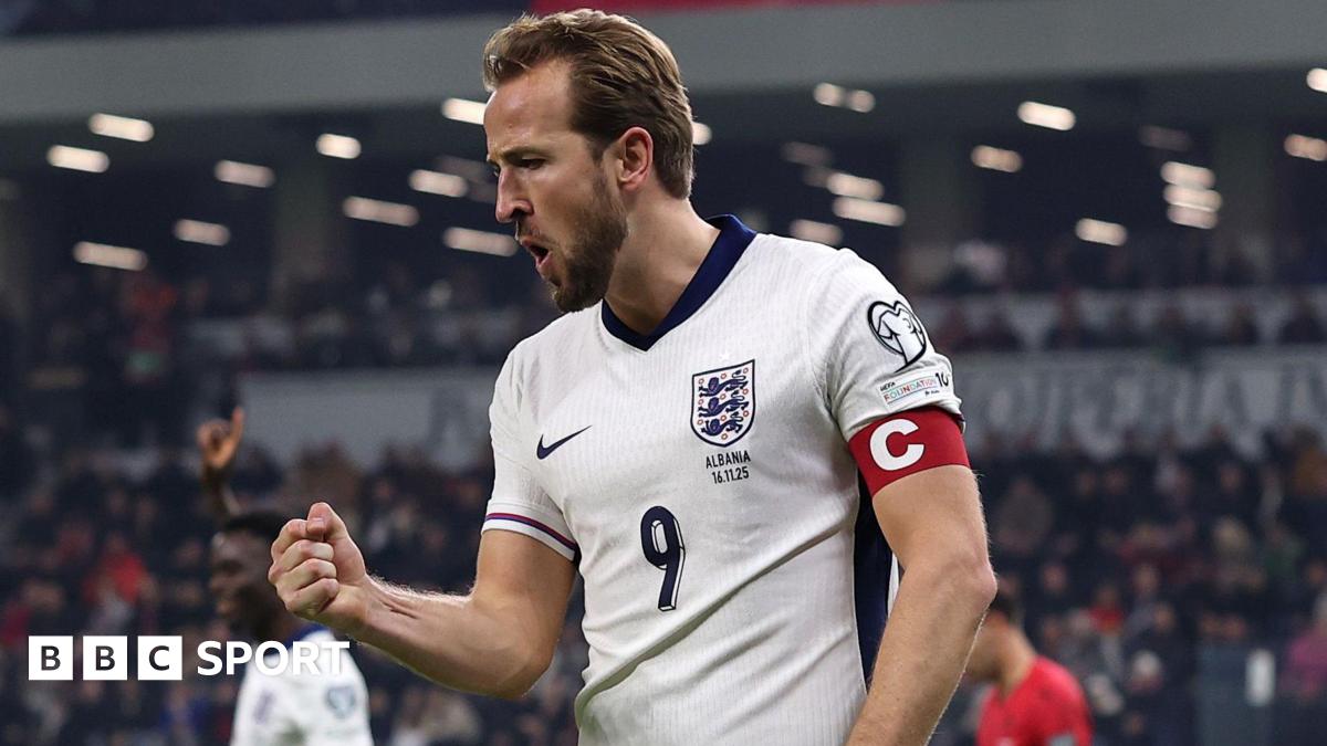 Albania 0-2 England: Harry Kane scores twice as Three Lions secure 100% ...