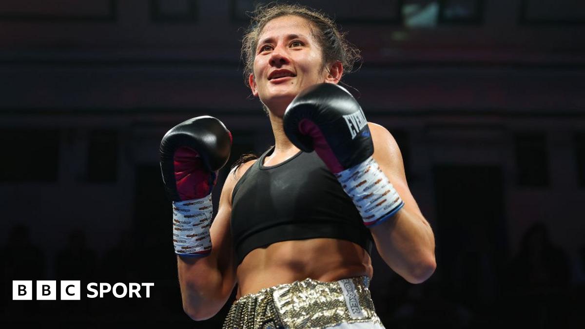 Boxing: Nina Hughes upsets odds to beat Jamie Mitchell and claim WBA ...