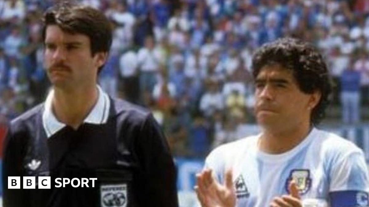 From Bangor Young Men to Diego Maradona - Irish League ref Alan Snoddy ...