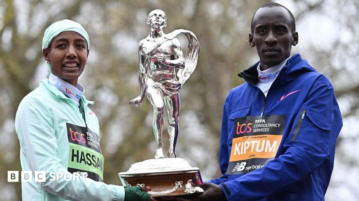 London Marathon 2023: Kelvin Kiptum and Sifan Hassan win with superb ...