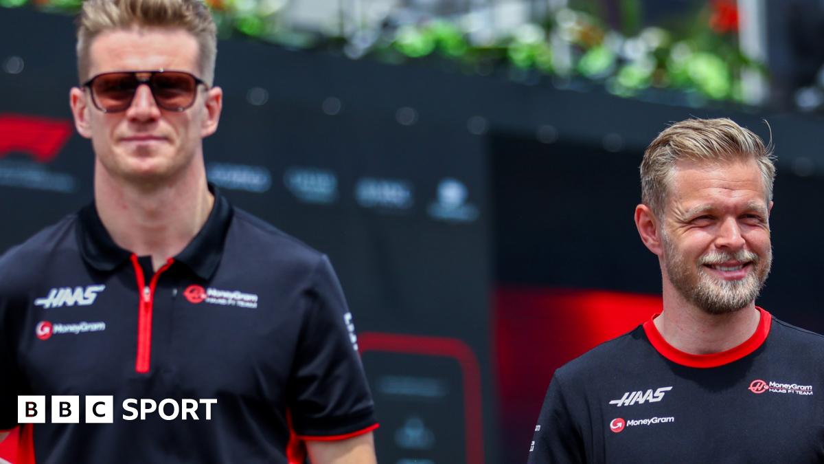 Formula 1: The Haas team to retain Nico Hulkenberg and Kevin Magnussen in 2024 - BBC Sport