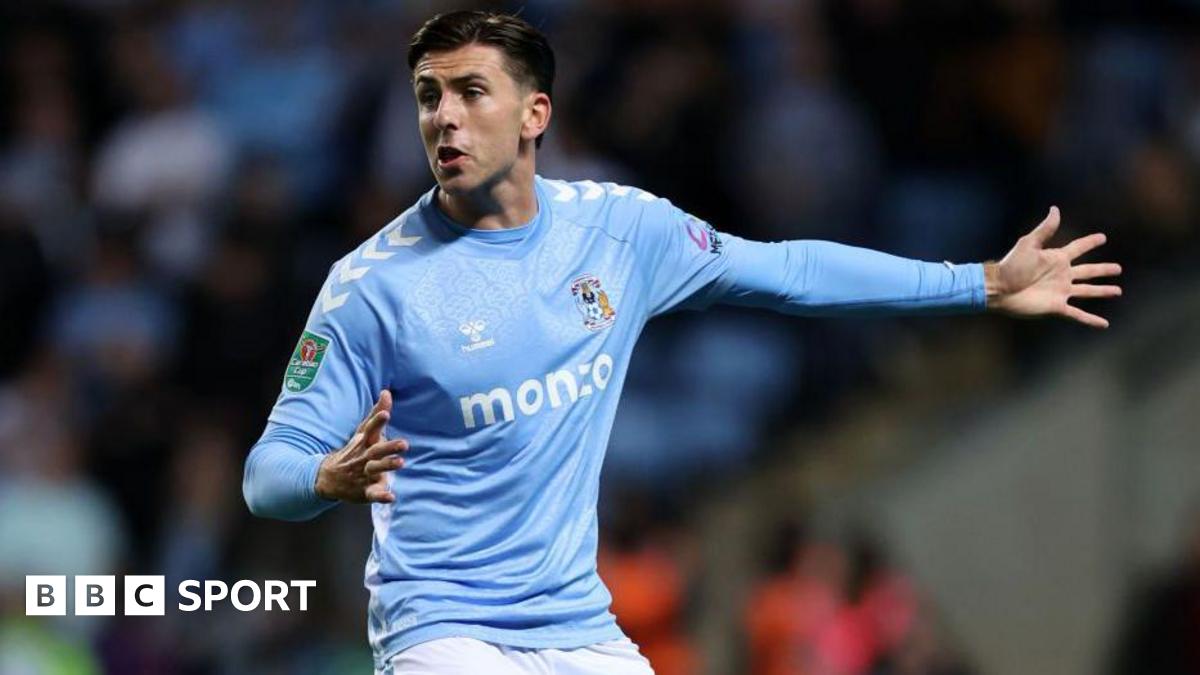 Luis Binks: Coventry gifted Derby goals in their 2-1 defeat - BBC Sport