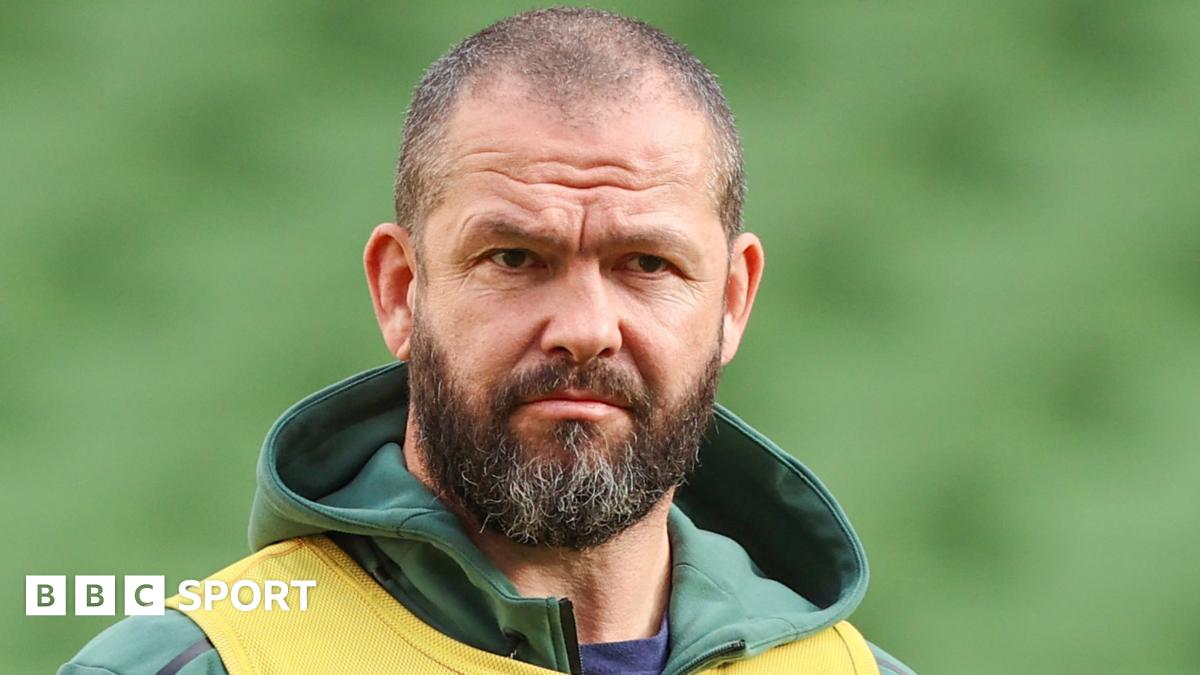 World Rugby Awards: Andy Farrell nominated for coach of the year - BBC ...