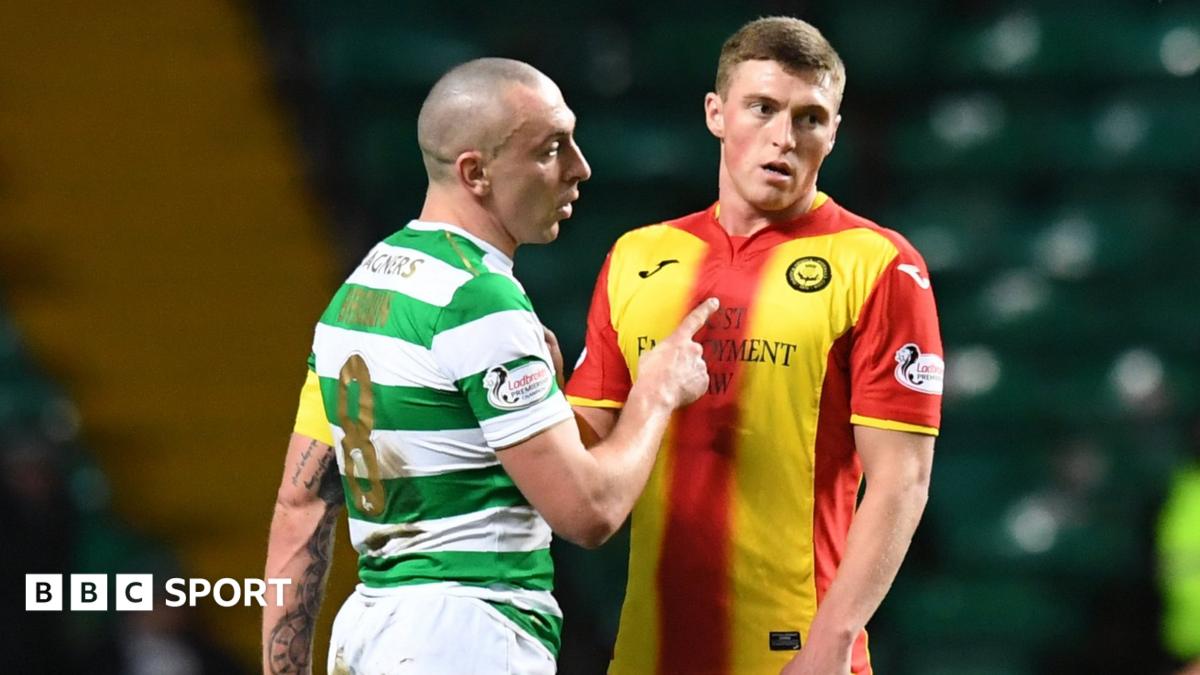 Partick Thistle: Gary Fraser apologises after striking Celtic fan with ...