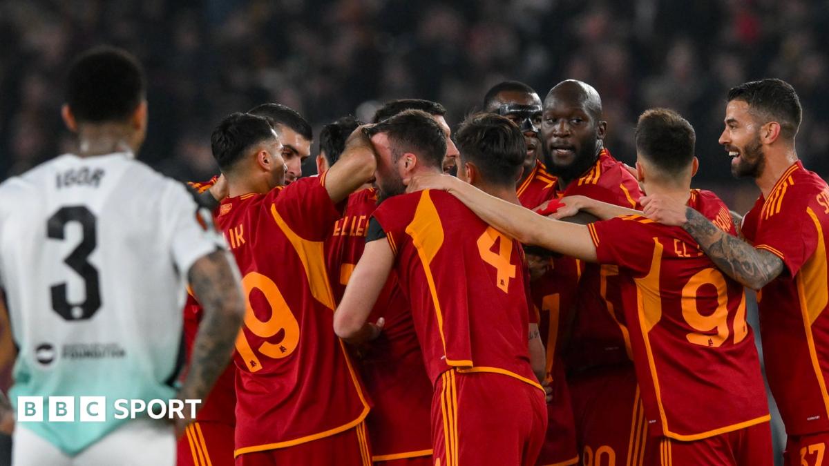 Roma 4-0 Brighton: Seagulls lose Europa League last-16 first-leg tie ...