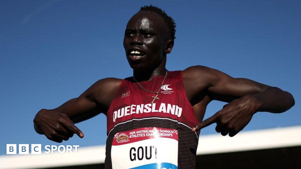 Gout Gout: Australian 16-year-old breaks 200m record in 20.04secs during school championships ...