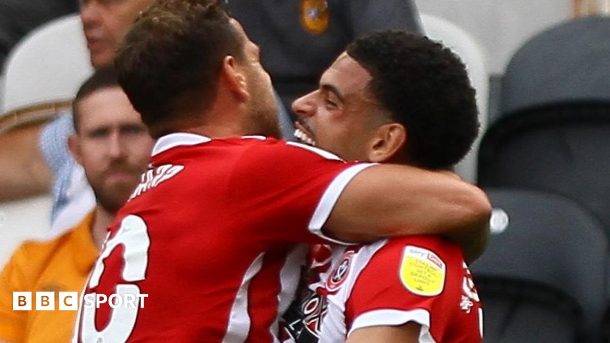 Hull City 1-3 Sheffield United: Billy Sharp and John Egan goals see off ...