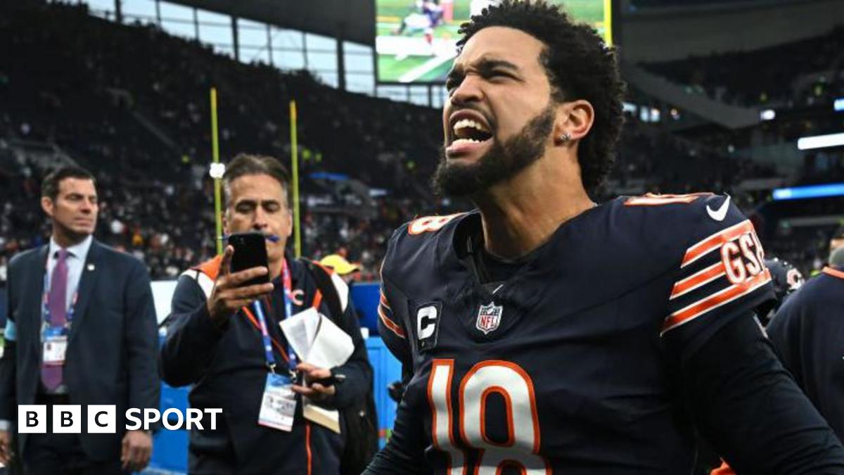 Caleb Williams: Chicago Bears quarterback shines in London victory over ...