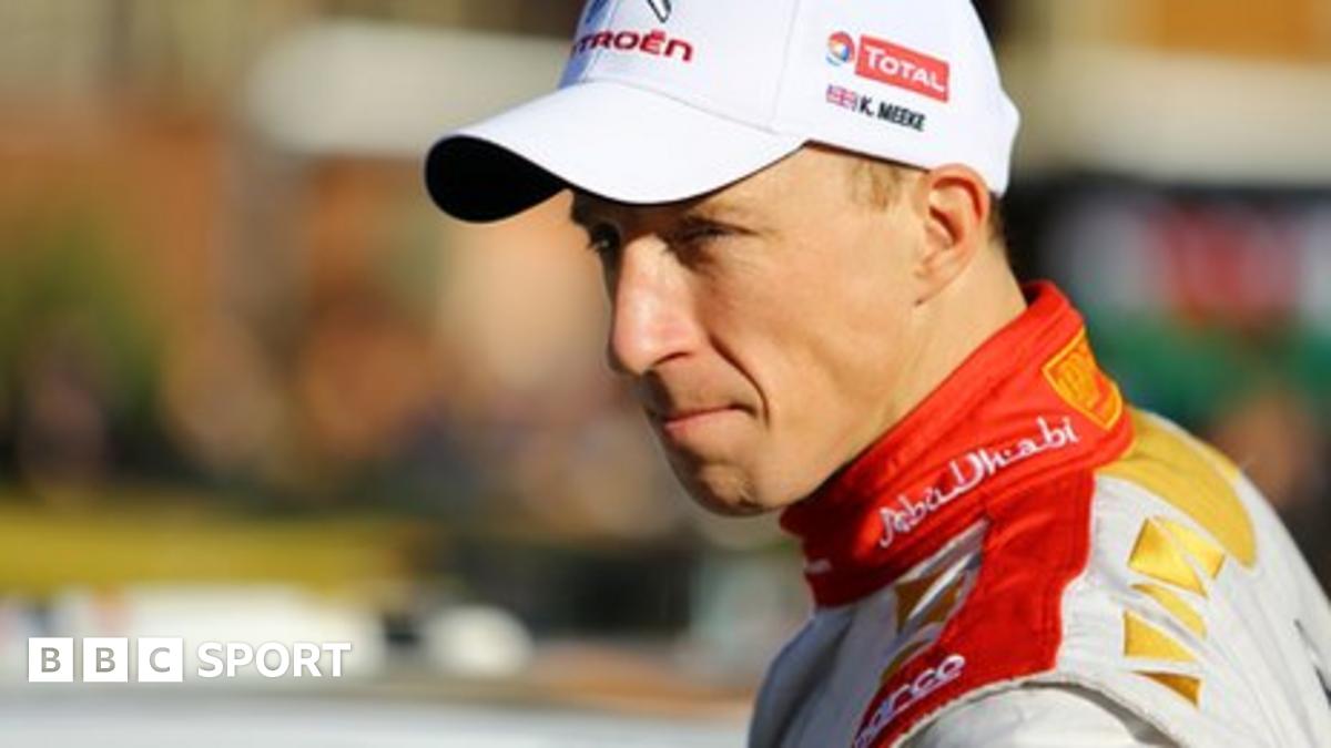 Kris Meeke signs three-year Citroen deal for WRC - BBC Sport