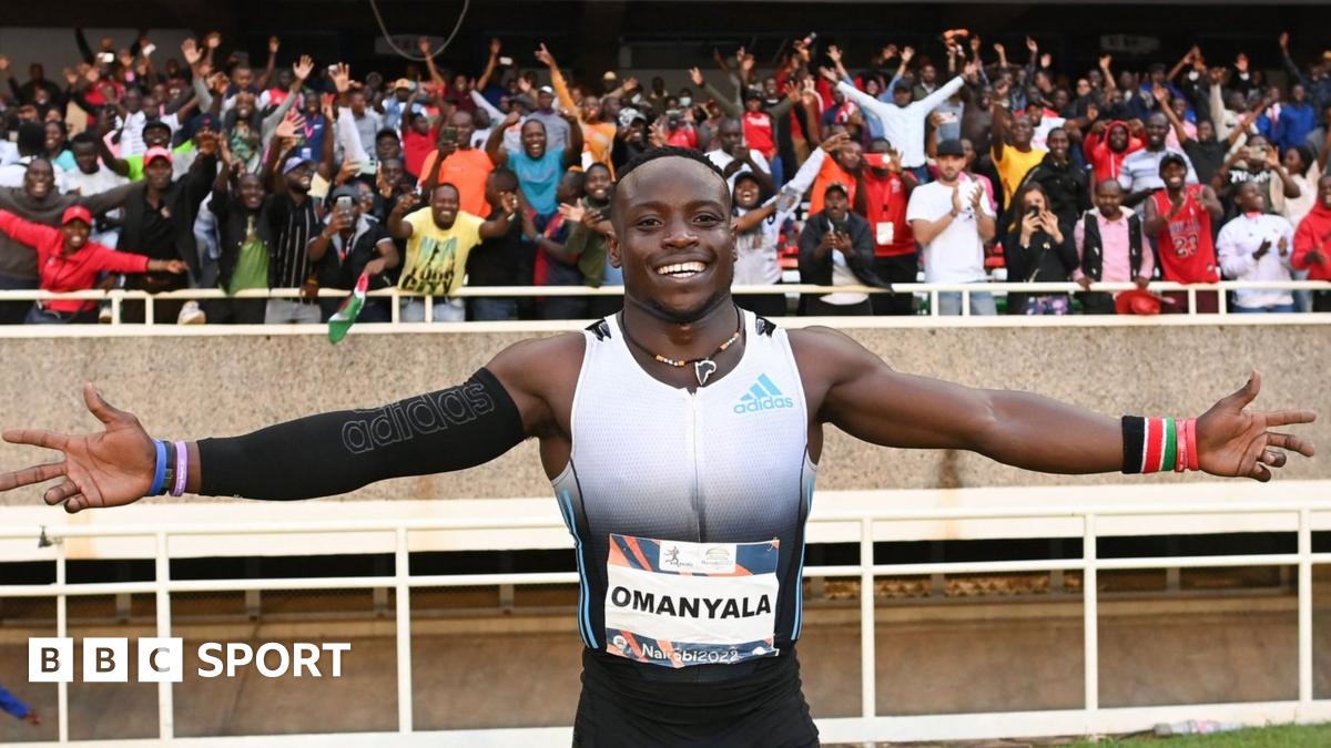 Ferdinand Omanyala: Kenyan sprinter targeting African 100m title - BBC ...