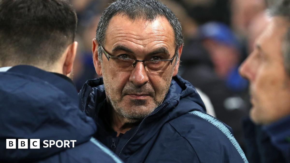Maurizio Sarri: Chelsea manager dismisses Roma link - BBC Sport