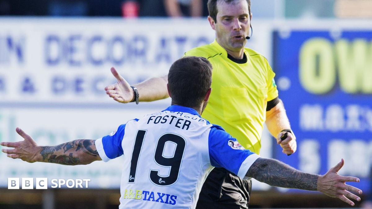 St Johnstone: Ricky Foster issued notice of complaint for 'excessive ...
