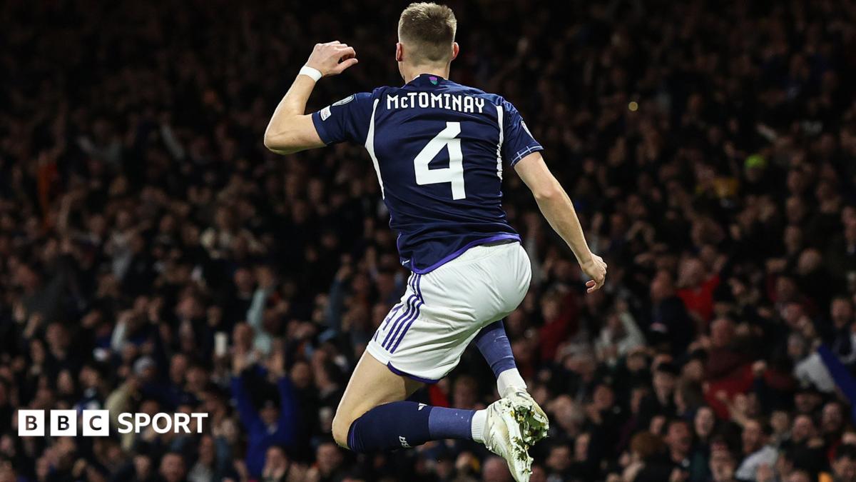 Scotland 2-0 Spain: Scott McTominay tug of war success pays another ...