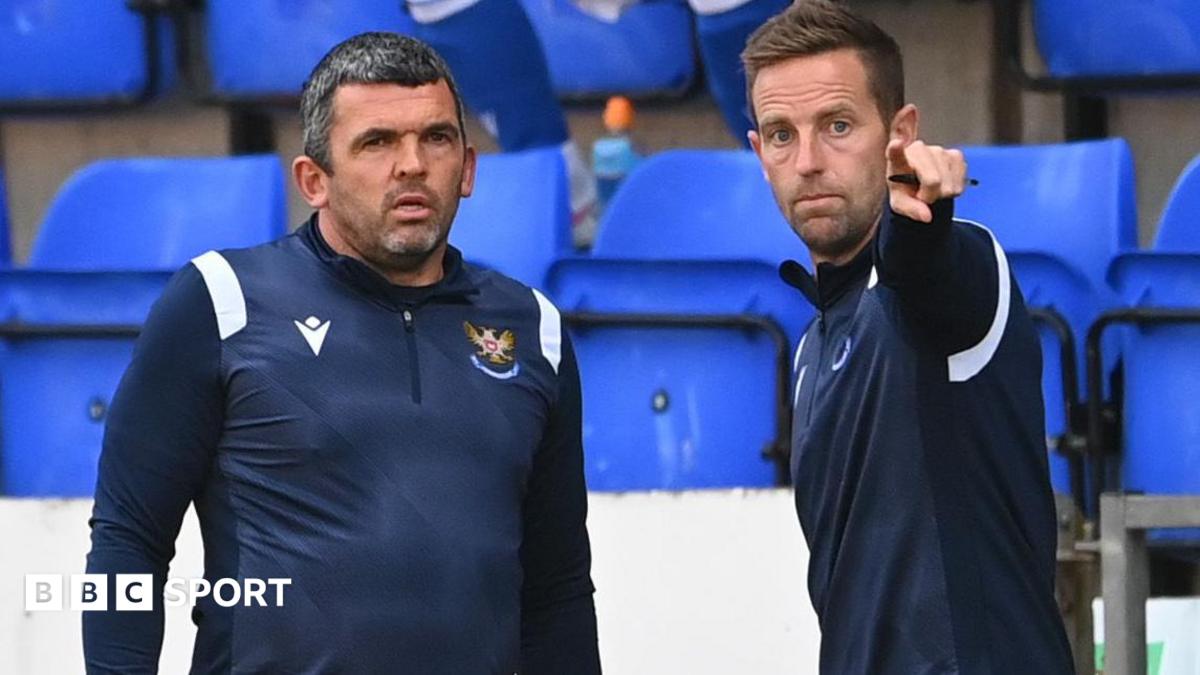 Callum Davidson & Steven MacLean reunite at Queen's Park - BBC Sport