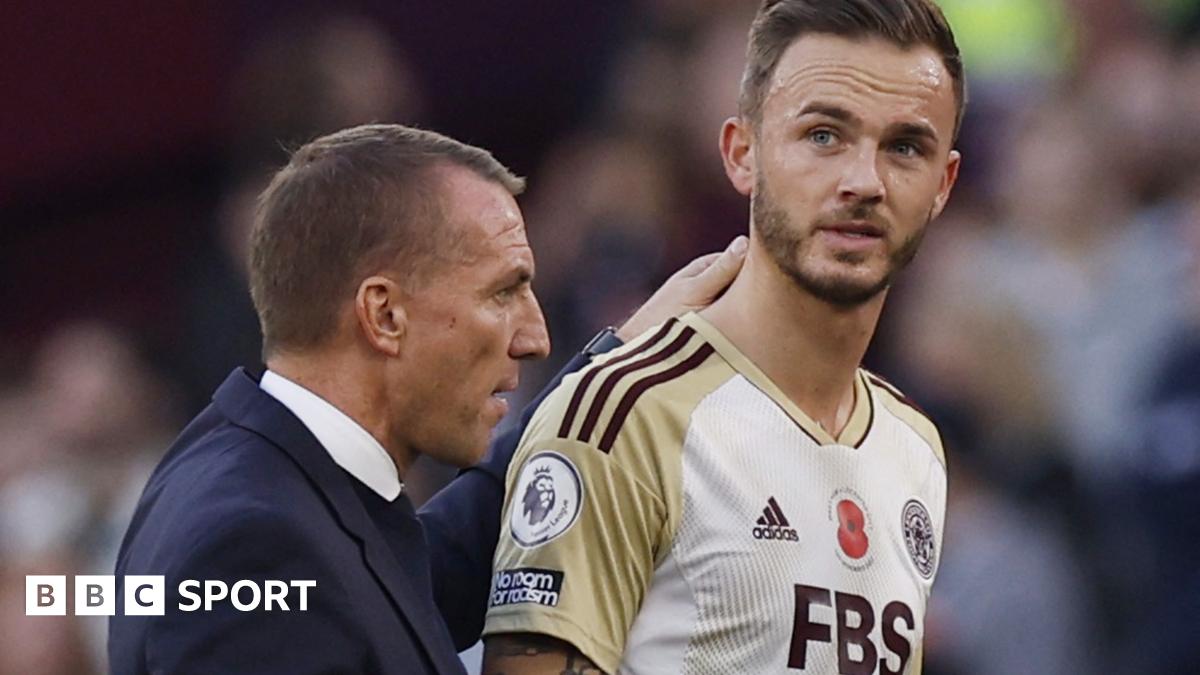 Leicester: 'I won't be begging a player to stay'- Rodgers - BBC Sport