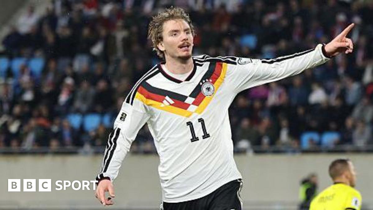 Luxembourg 0-2 Germany: Nick Woltemade scores twice - BBC Sport