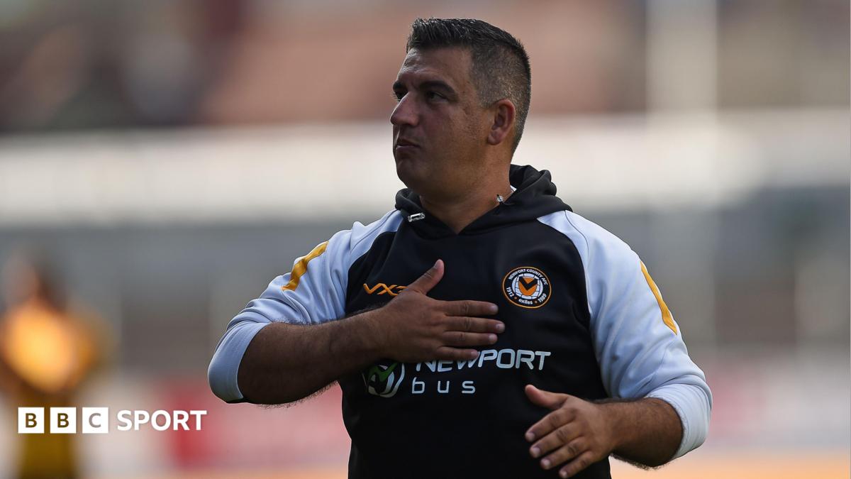 Nelson Jardim: Manager remains calm and defends Newport County over ...