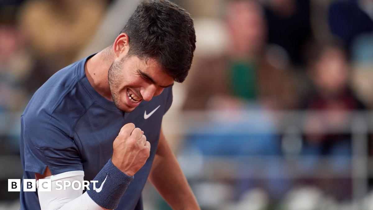 French Open 2024: Carlos Alcaraz beats Sebastian Korda - BBC Sport