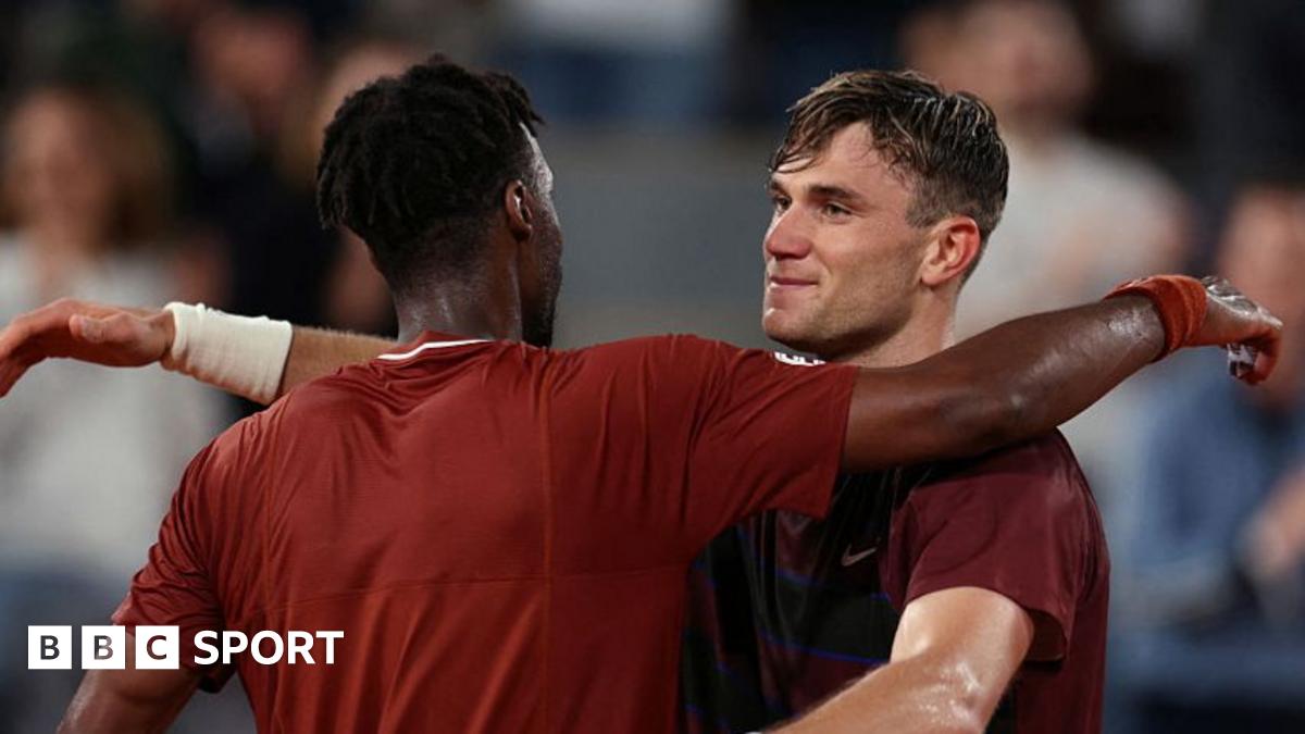 French Open 2025 day five: Jack Draper beats Gael Monfils, Fearnley ...