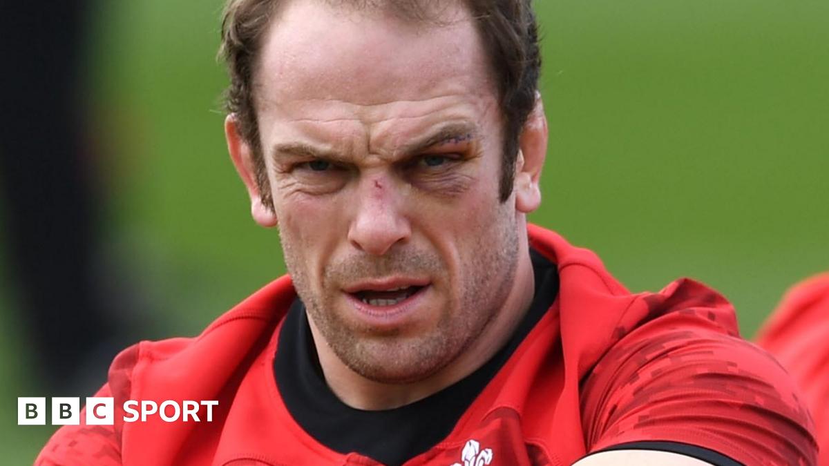 Six Nations 2021: Alun Wyn Jones left with black eye after Jake Ball ...