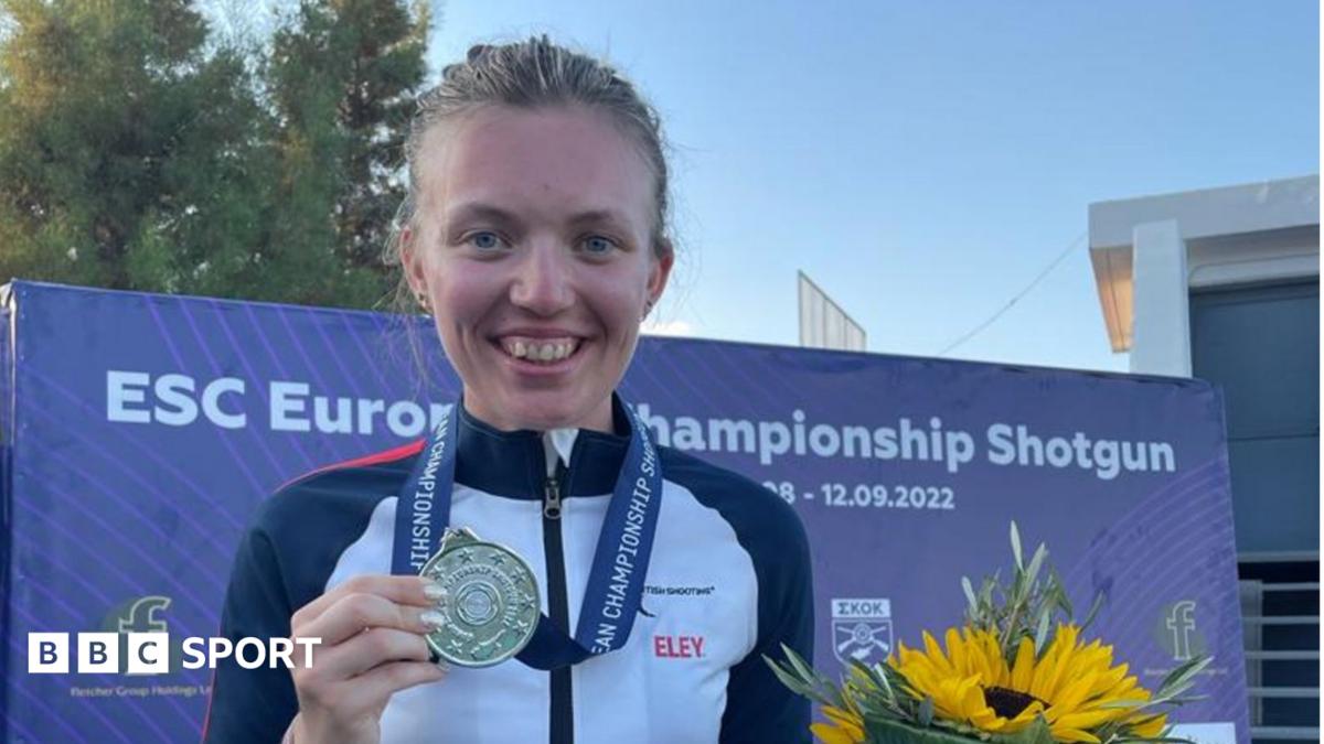European Shooting Championships: Lucy Hall secures silver and GB ...