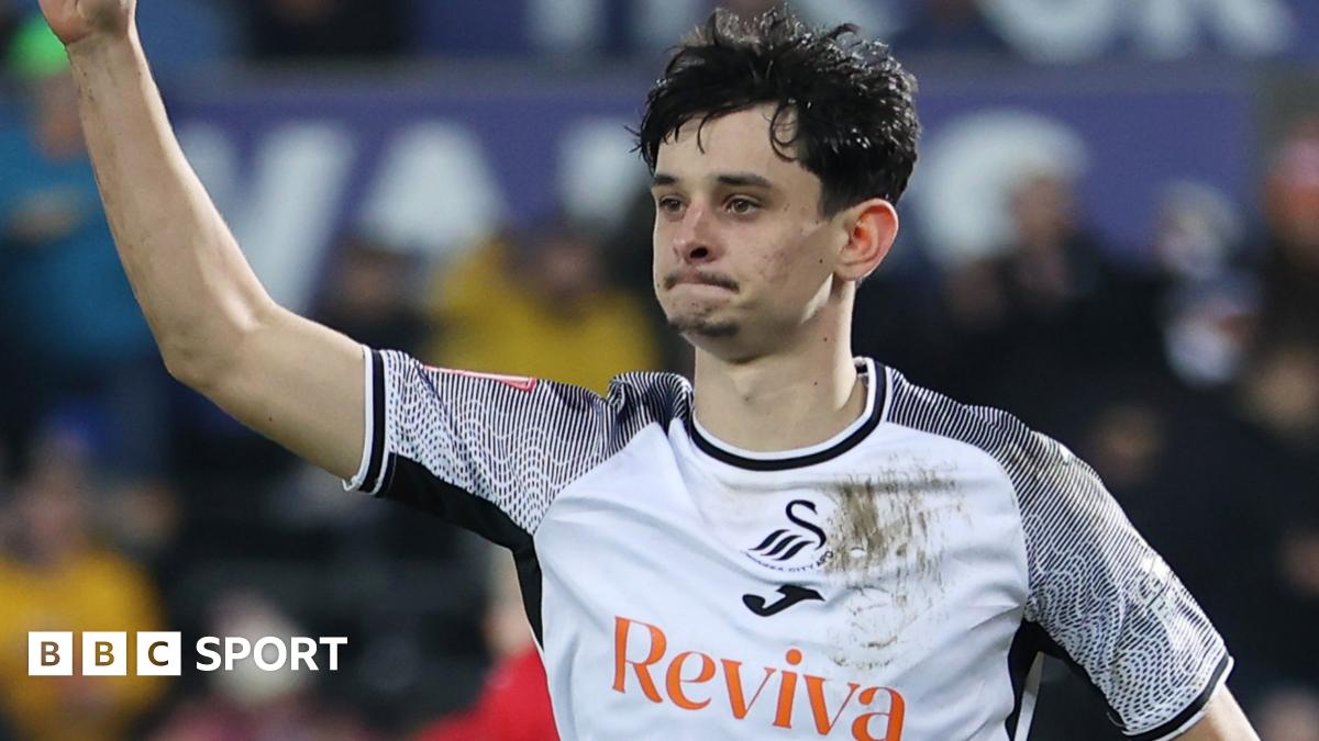 FA Cup third round: Swansea City 2-0 Morecambe - Charlie Patino and ...