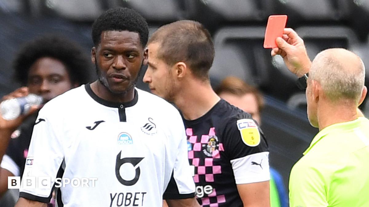 Jordon Garrick: Swansea City winger given three-match ban - BBC Sport