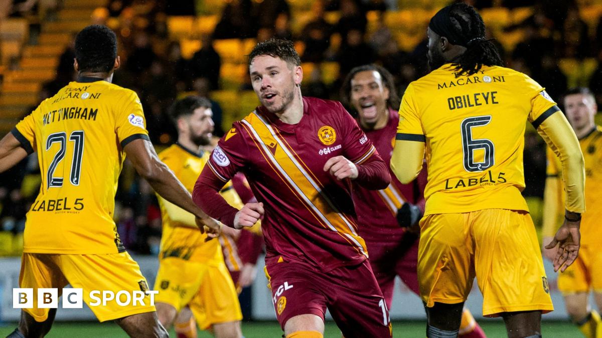Livingston 1-3 Motherwell: Sam Nicholson, Blair Spittal & Jack Vale ...