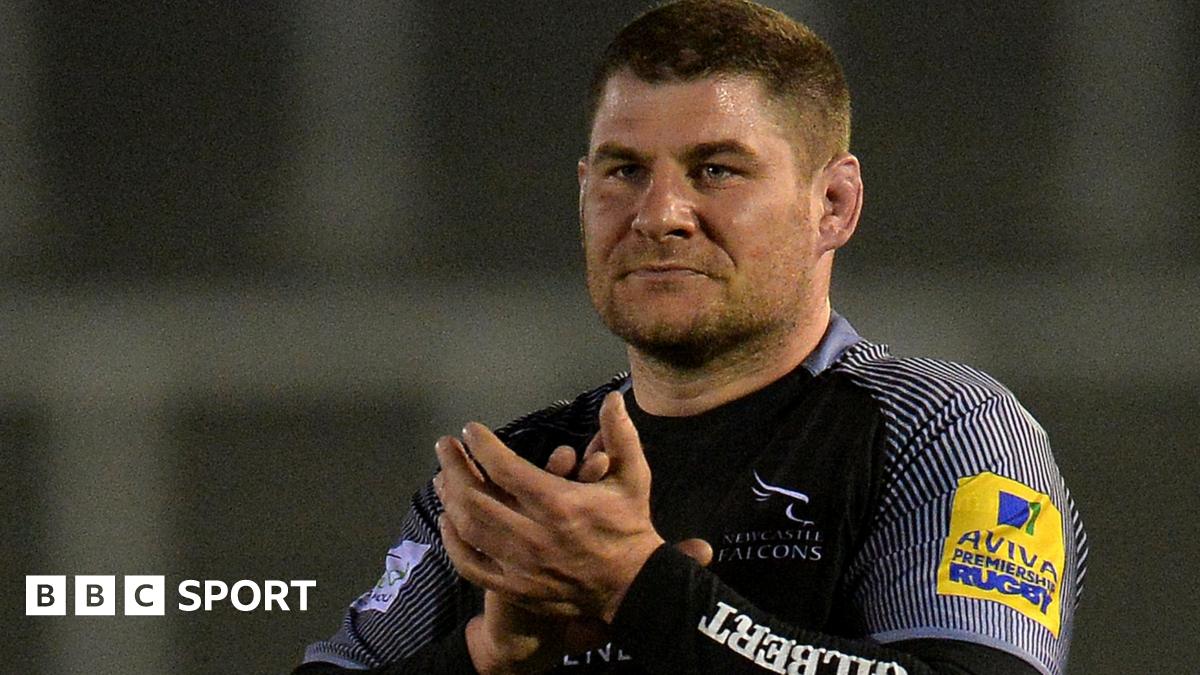 Rob Vickers: Newcastle Falcons prop to retire after 12 years at club ...