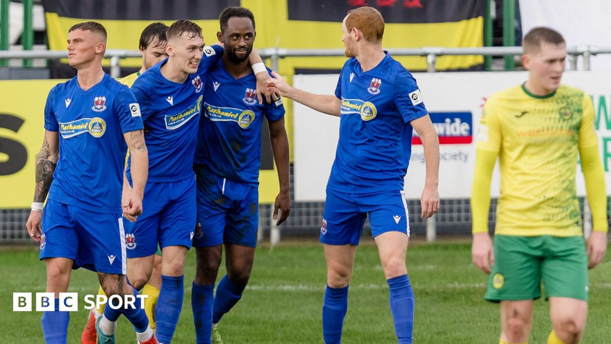 Cymru Premier round-up: Penybont fourth after win at Caernarfon - BBC Sport