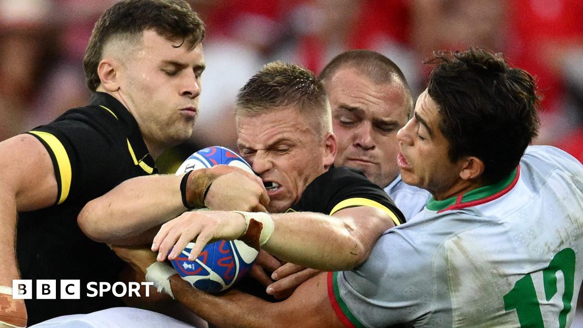 Wales 28-8 Portugal: Warren Gatland's side struggle to World Cup win ...