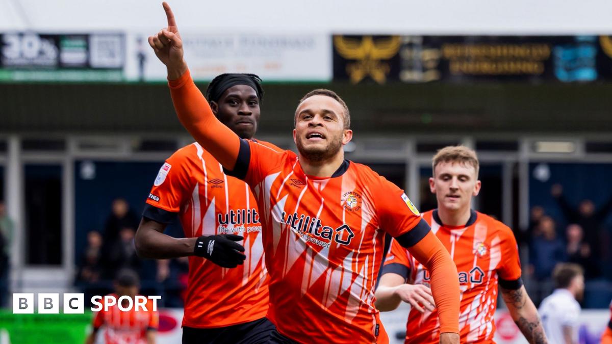 Luton Town 1-0 Swansea City: Russell Martin sent off as Carlton Morris ...