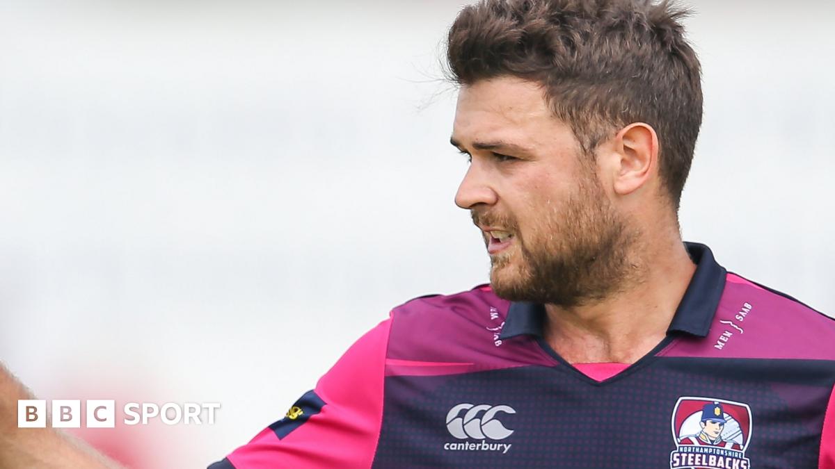 Nathan Buck: Northamptonshire seamer extends deal at Wantage Road - BBC ...