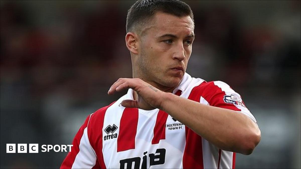 Lee Vaughan: Defender 'proud' of Cheltenham return - BBC Sport