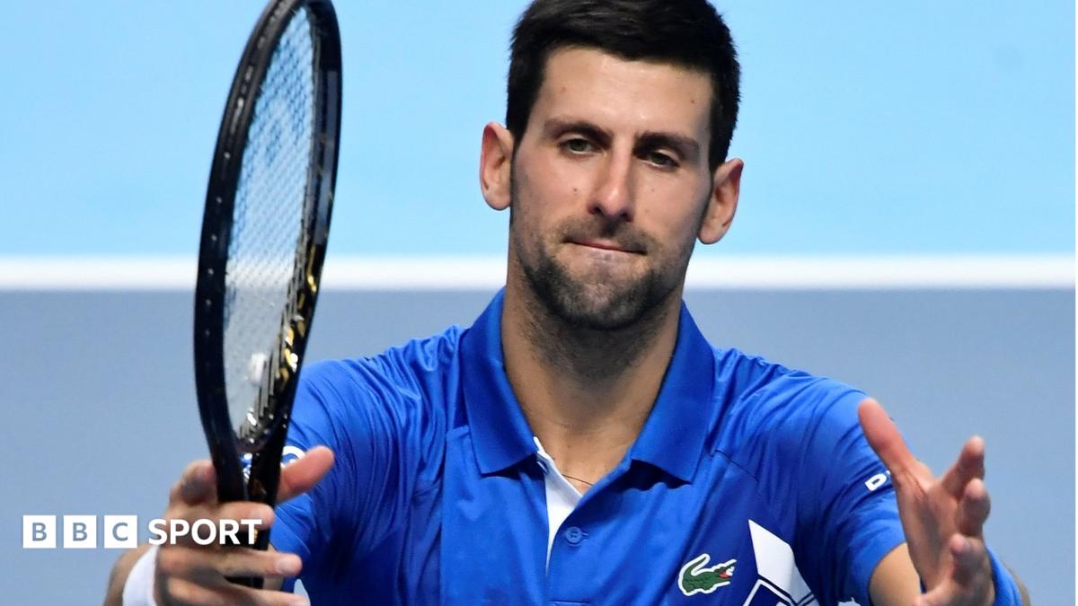 ATP Finals 2020: Novak Djokovic and Daniil Medvedev win in London - BBC ...