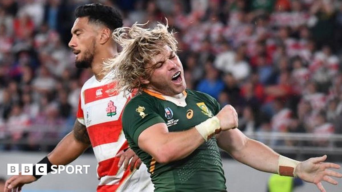 South Africa 26-3 Japan: Springboks through to Rugby World Cup semi ...
