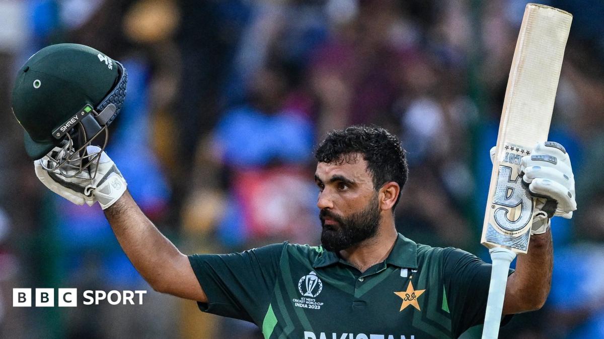 Cricket World Cup 2023: Fakhar Zaman century leads Pakistan to crucial ...