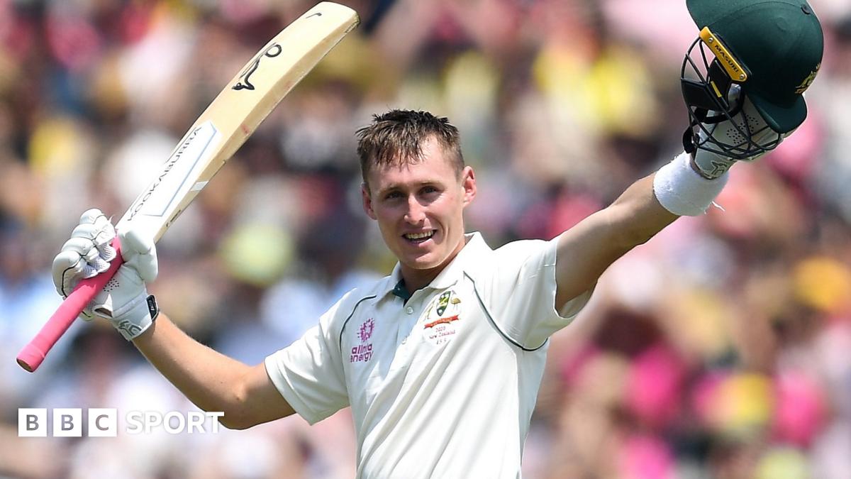 Australia v New Zealand: Marnus Labuschagne makes 215 for hosts - BBC Sport