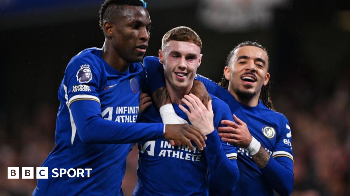 Chelsea 4-3 Manchester United: Cole Palmer strikes twice in injury time ...